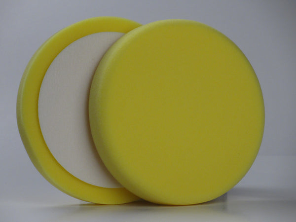 6 Inch Yellow Heavy Cutting Foam Buffing Pad – Gloss Garage